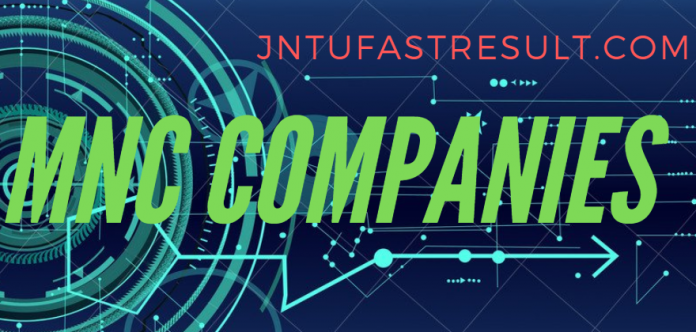 LIST OF MNC COMPANIES IN WORLD-JNTUFASTRESULT.COM