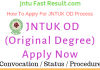JNTUK R20 Regulation Exam pattern & Marks Distribution