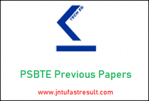 PSBTE Previous Papers Download Diploma Question Papers Pdf