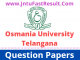 OU UG 5th Sem Previous Question Papers 2023 PDF - Download